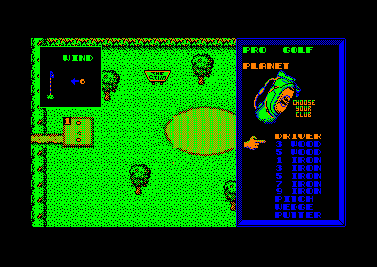 Pro Golf Simulator (1990)(Codemasters) - ROMs Amstrad CPC - Amstrad CPC ...